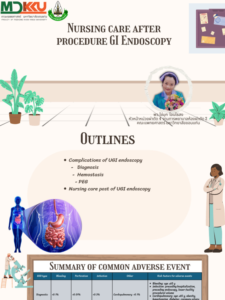Nursing Care After Procedure GI Endos | PDF