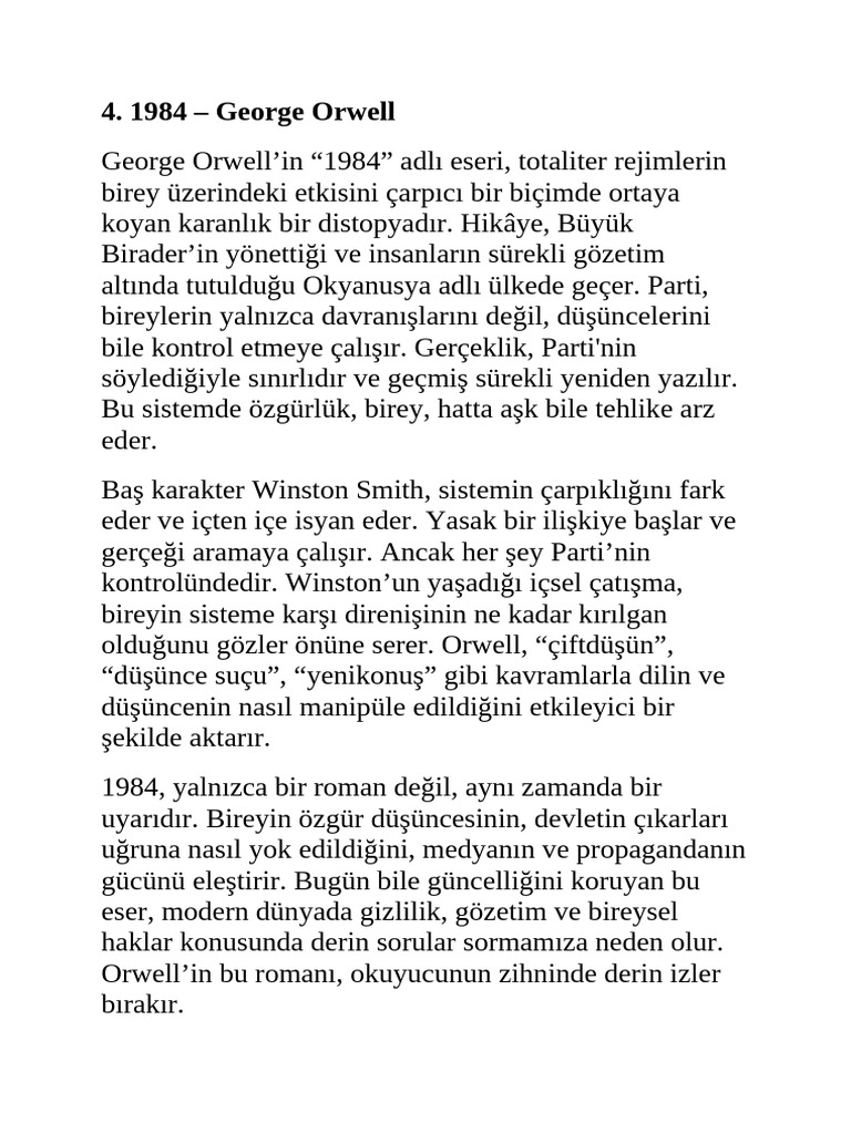1984 - George Orwell | PDF