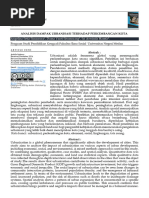 Makalah Urbanisasi Dan Dampaknya Terhadap Masalah Sosial Di Indonesia | PDF
