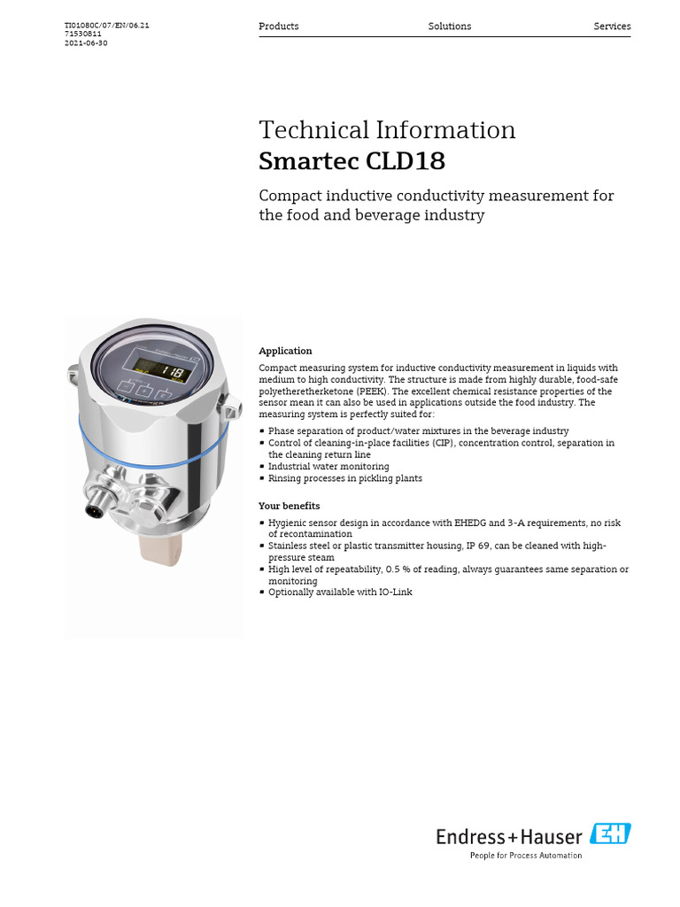 Ti01080cen - 0621 Smartec CLD18 | PDF | Inductor | Electrical ...
