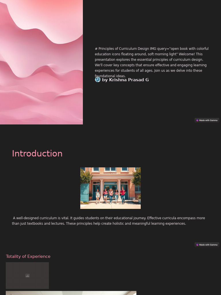 Principles of Curriculum Design IMG Queryopen Book With Colorful ...