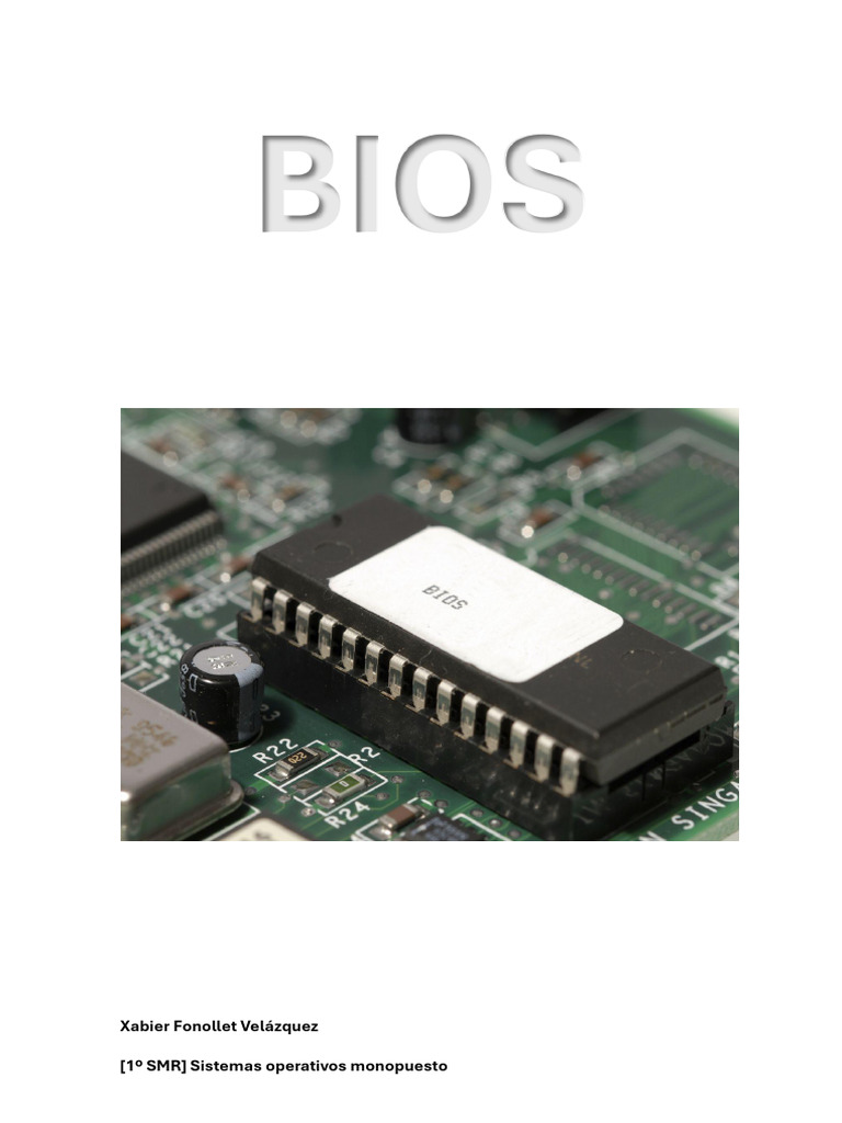 Tipos de BIOS y sus diferencias | PDF | Bios | Software del sistema