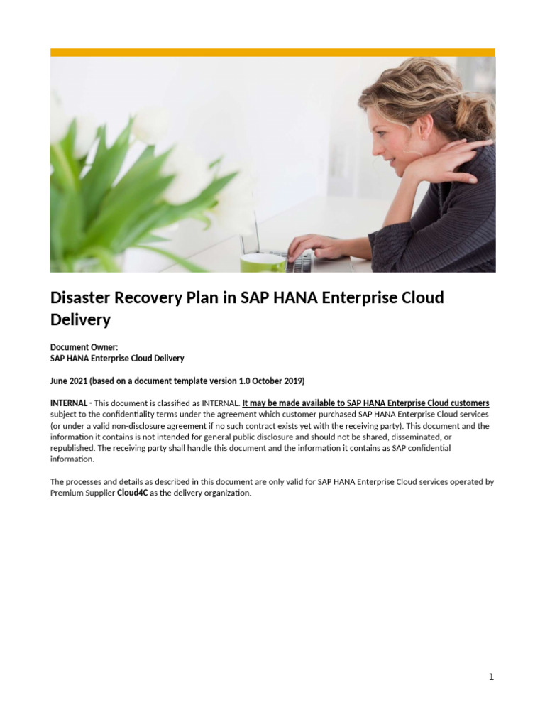 Welspun SAP HEC DRP Document | PDF | Cloud Computing | Computing