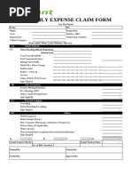 Expense Report 2025-26 Format | PDF
