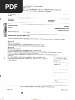 Bgcse PP3 Sda 2023 Question Paper | PDF