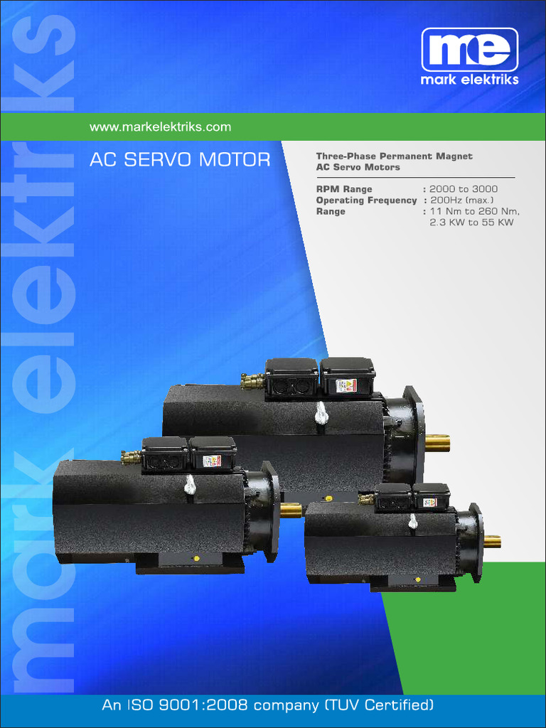 AC Servo Catalogue | PDF