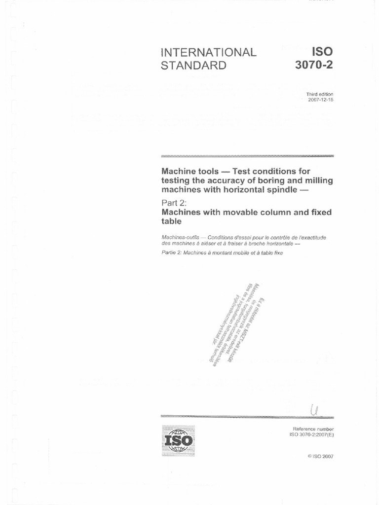 Iso 3070-2 - 2007 (E) | PDF