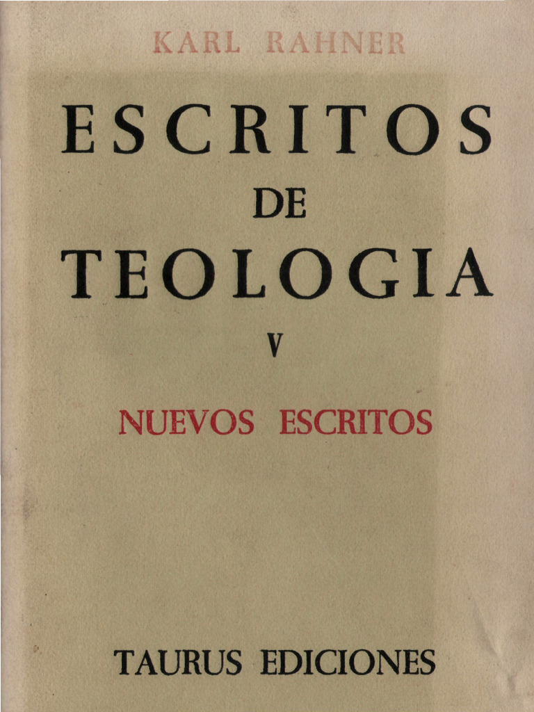 01 Rahner K. El Cristianismo y Las Otras Religiones | PDF | Verdad | Dios