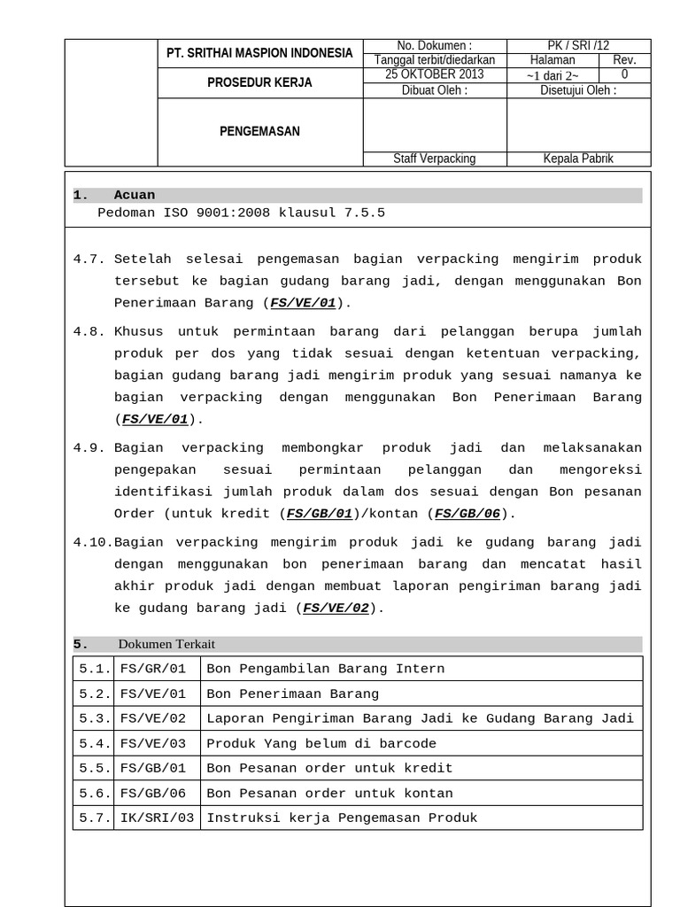 Pengemasan 12 | PDF