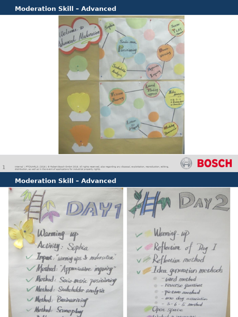 Advanced Moderation Skill - 2016 | PDF