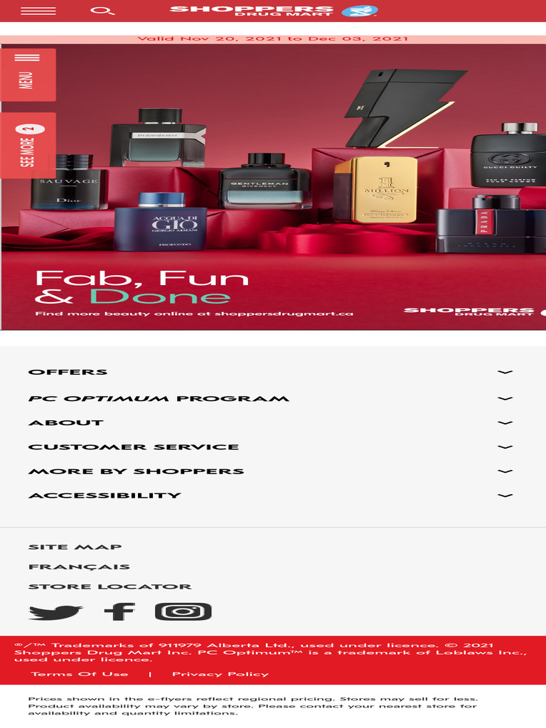 Flyer Shoppers Drug Mart® | PDF