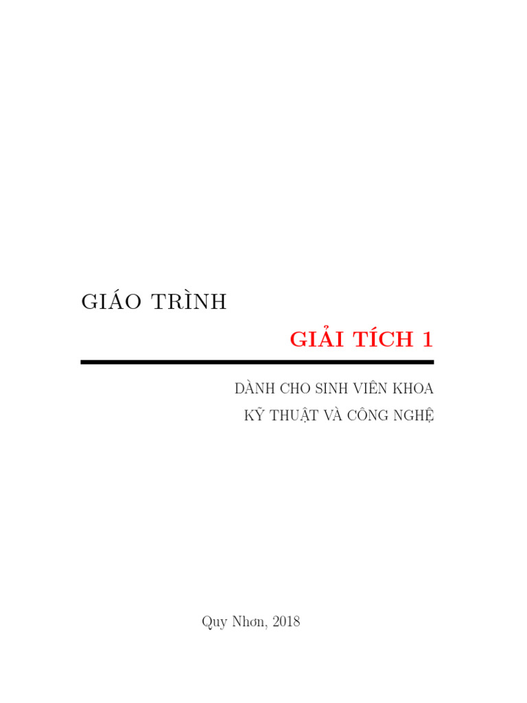 Giao Trình GT1 | PDF
