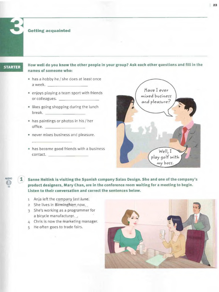 Unit 3 Getting Acquainted | PDF
