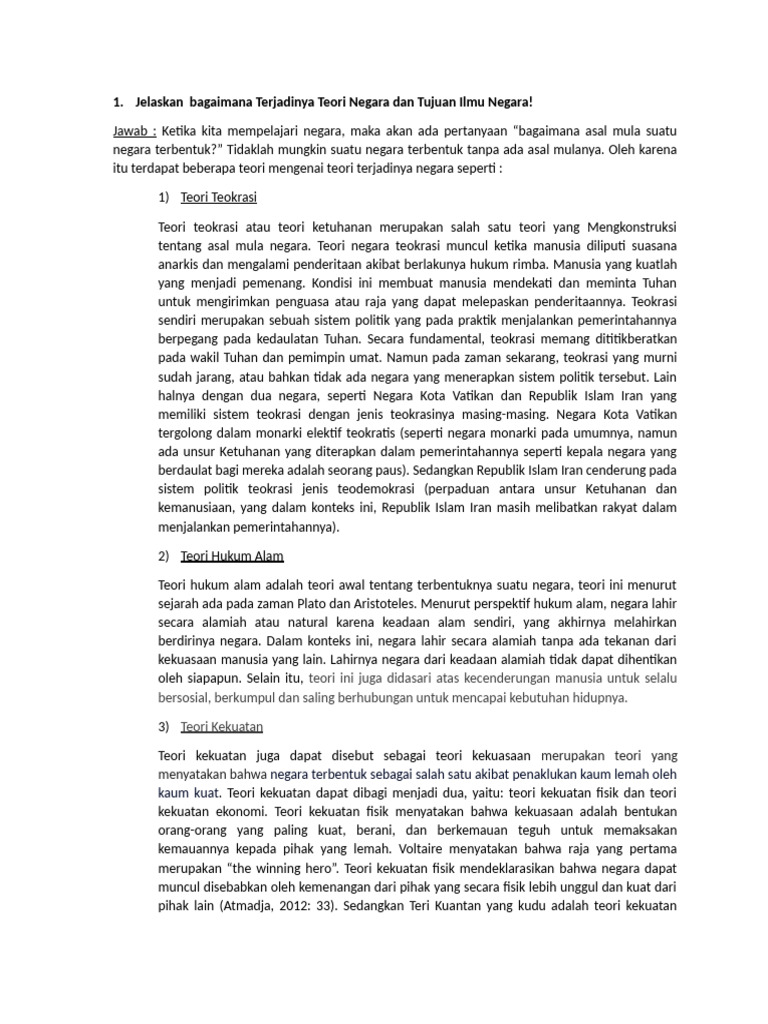 Jawaban Uas Ilneg | PDF