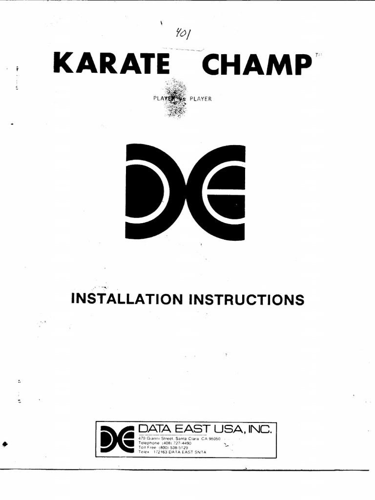 KarateChamp Manual | PDF