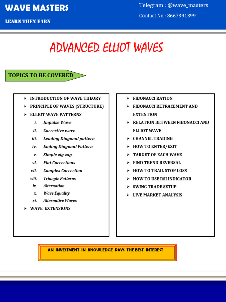 Elliot Wave | PDF