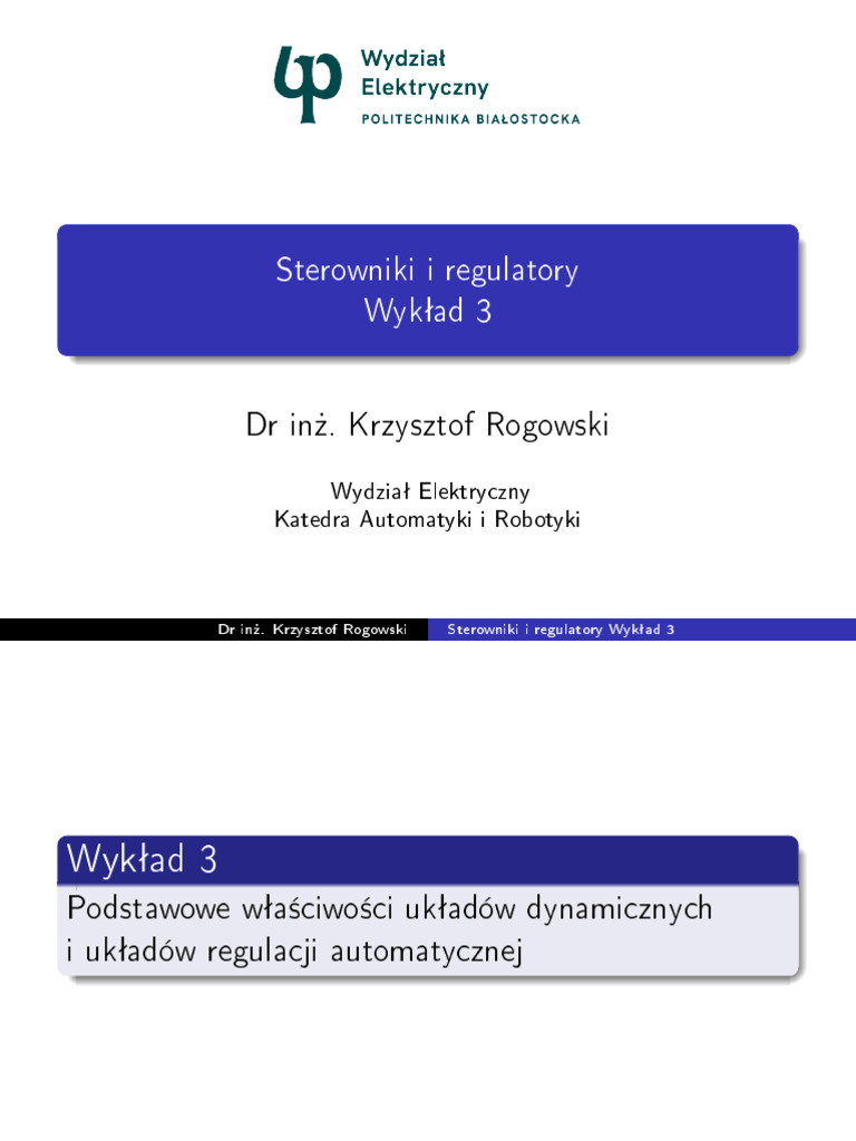 Wyklad 3 | PDF