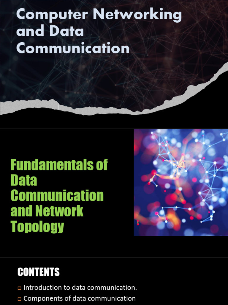Computer Networking and Data Communication: Presented by | PDF ...