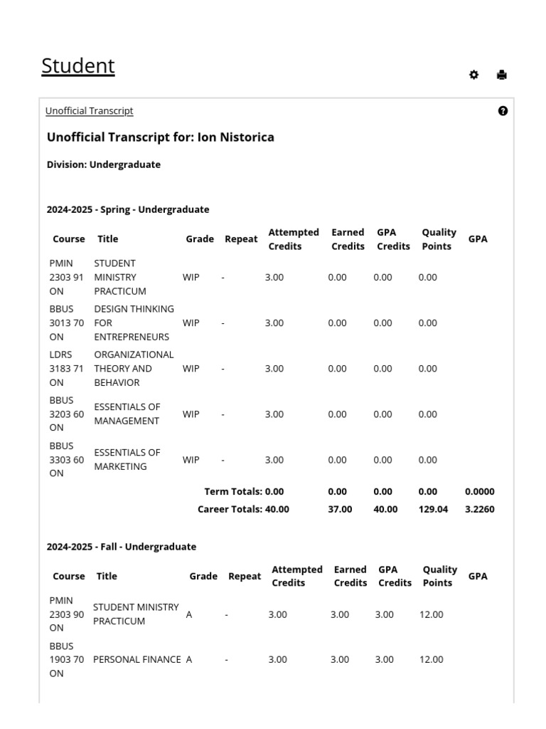 Unofficial Transcript for Ion Nistorica | PDF | Economics | Economies
