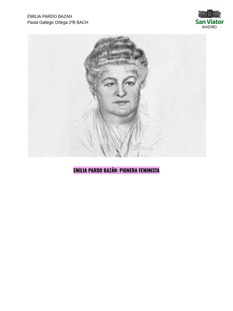 Emilia Pardo Bazan | PDF