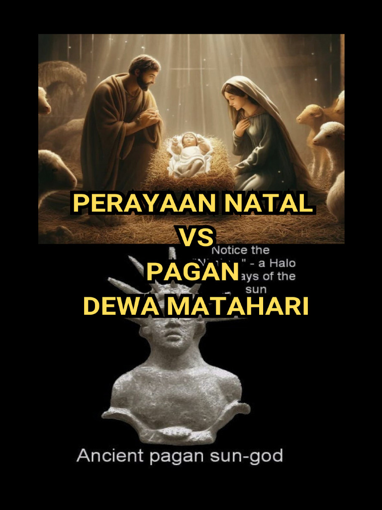 Natal Vs Dewa Matahari Pagan | PDF