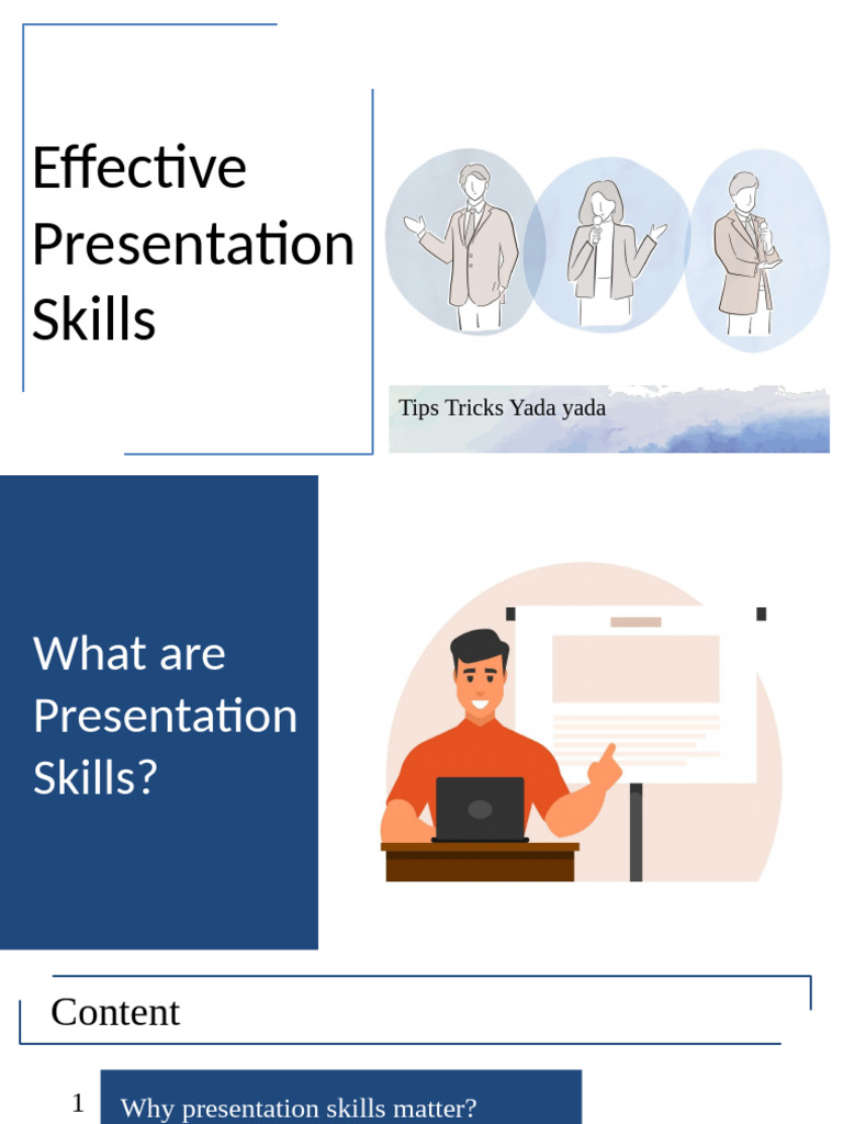 Presentation Skills for Beginners | PDF | Communication | Nonverbal Communication