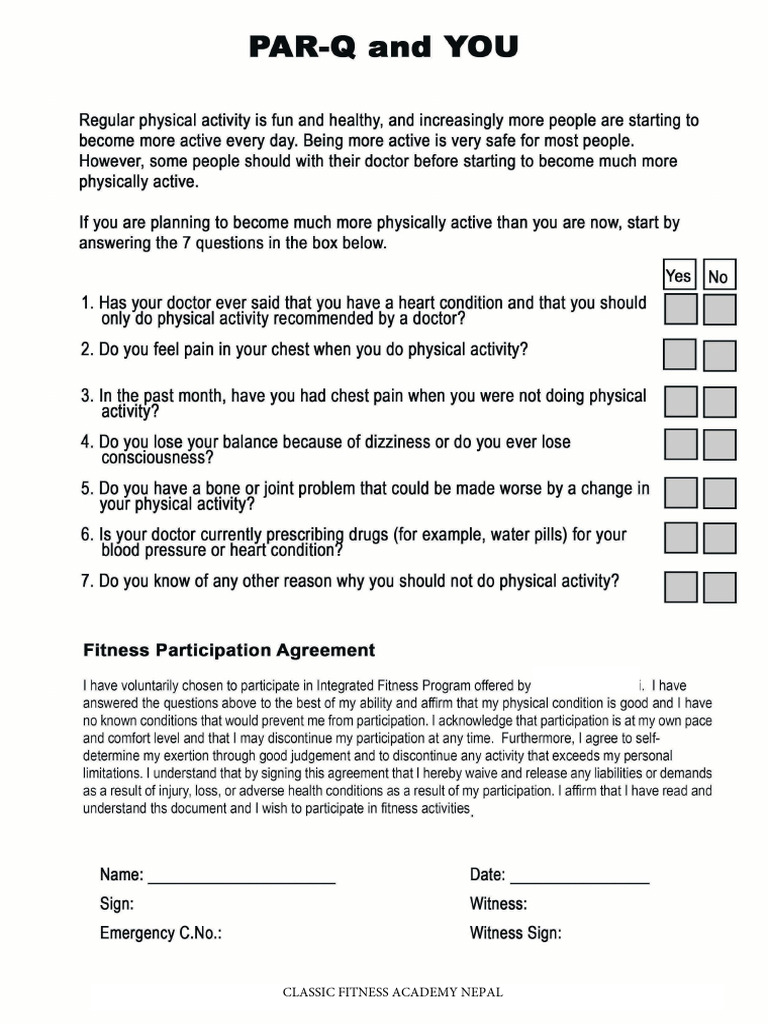 Par Q Assessment N Posture 2 | PDF