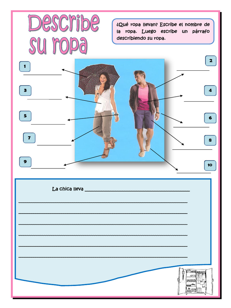 Actividad - ropa | PDF
