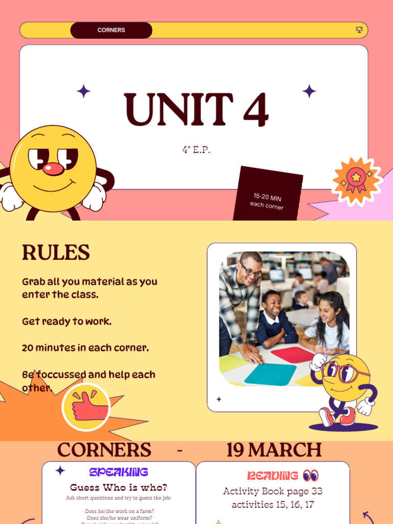 Unit 4: Corners | PDF