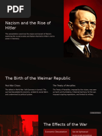 Class 9 History: Nazism & Hitler Notes | PDF | Foreign Language Studies