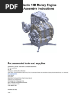 Supercharged V8 From Cardboard | PDF | Piston | Throttle