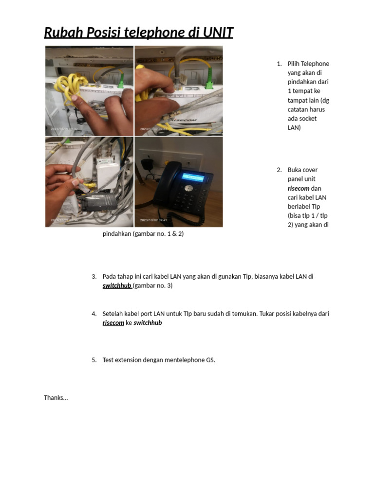 Move IP Telephone | PDF