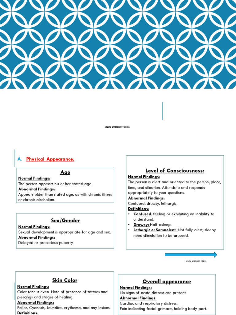 2 - Skin, Hair, Nail Assessment | PDF | Nail (Anatomy) | Edema