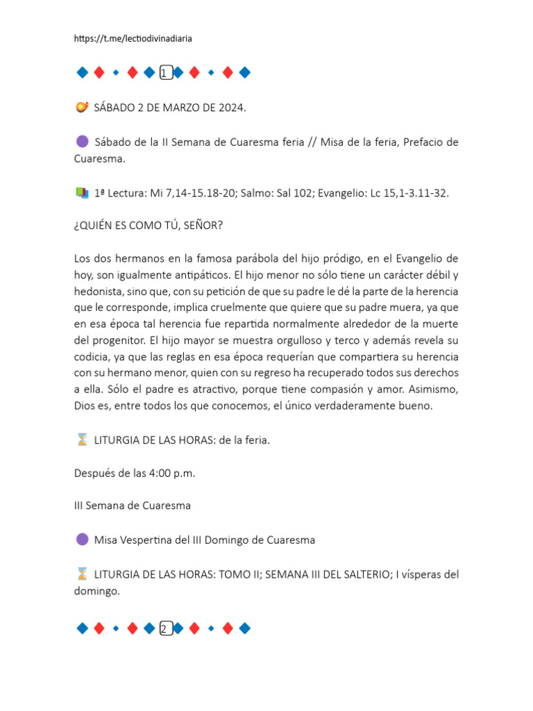 02 Mar 24 | PDF | Amor | Pecado