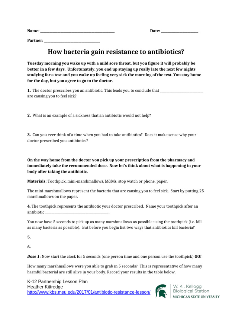 Understanding Antibiotic Resistance | PDF | Antimicrobial Resistance ...