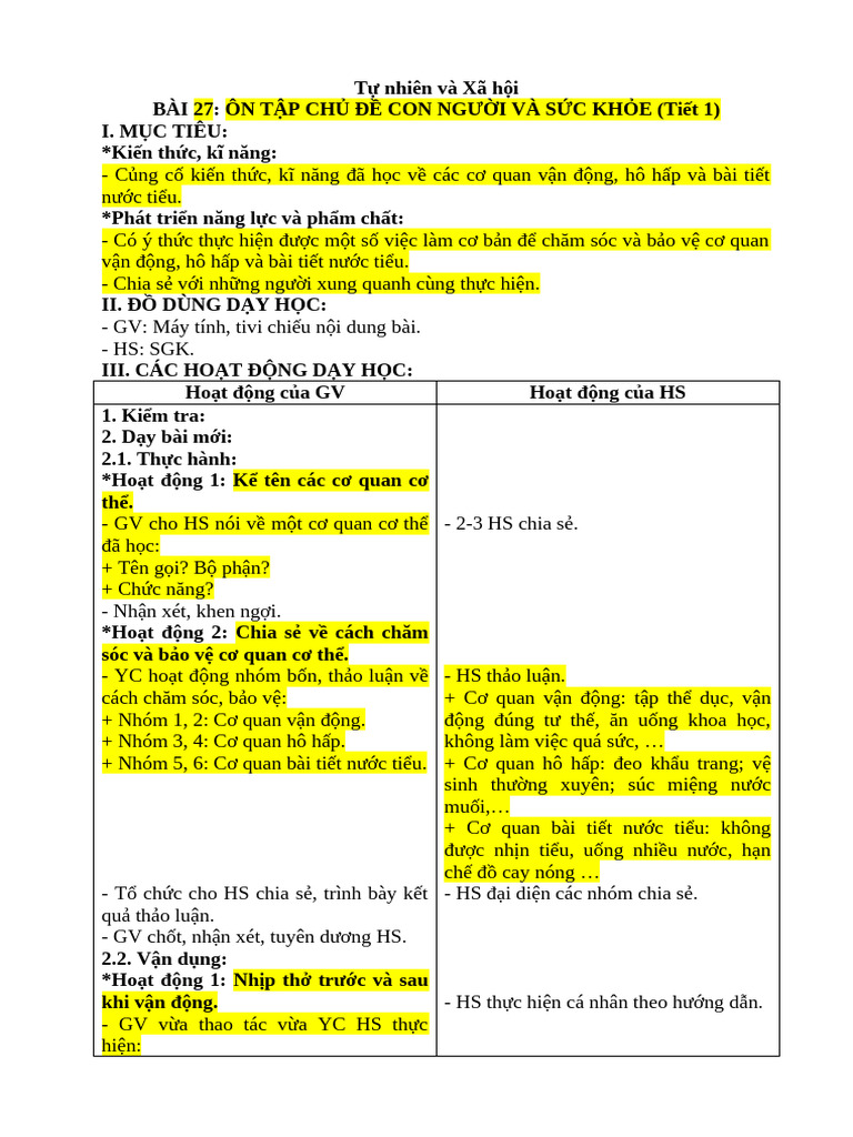 TNXH Bai 27,28 | PDF