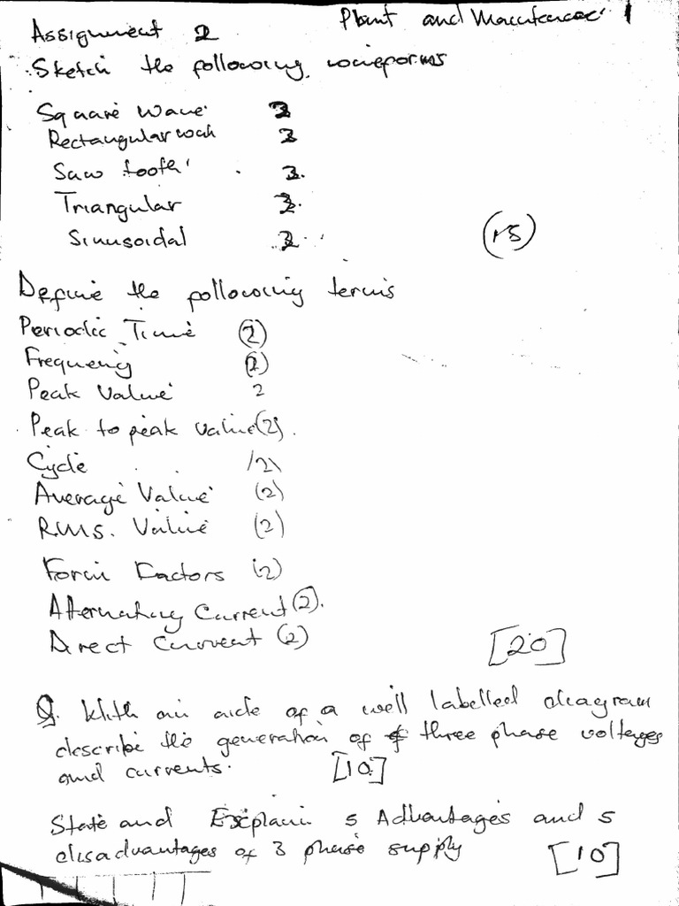 Plant and Maintenance Assignment 1 NRZ | PDF
