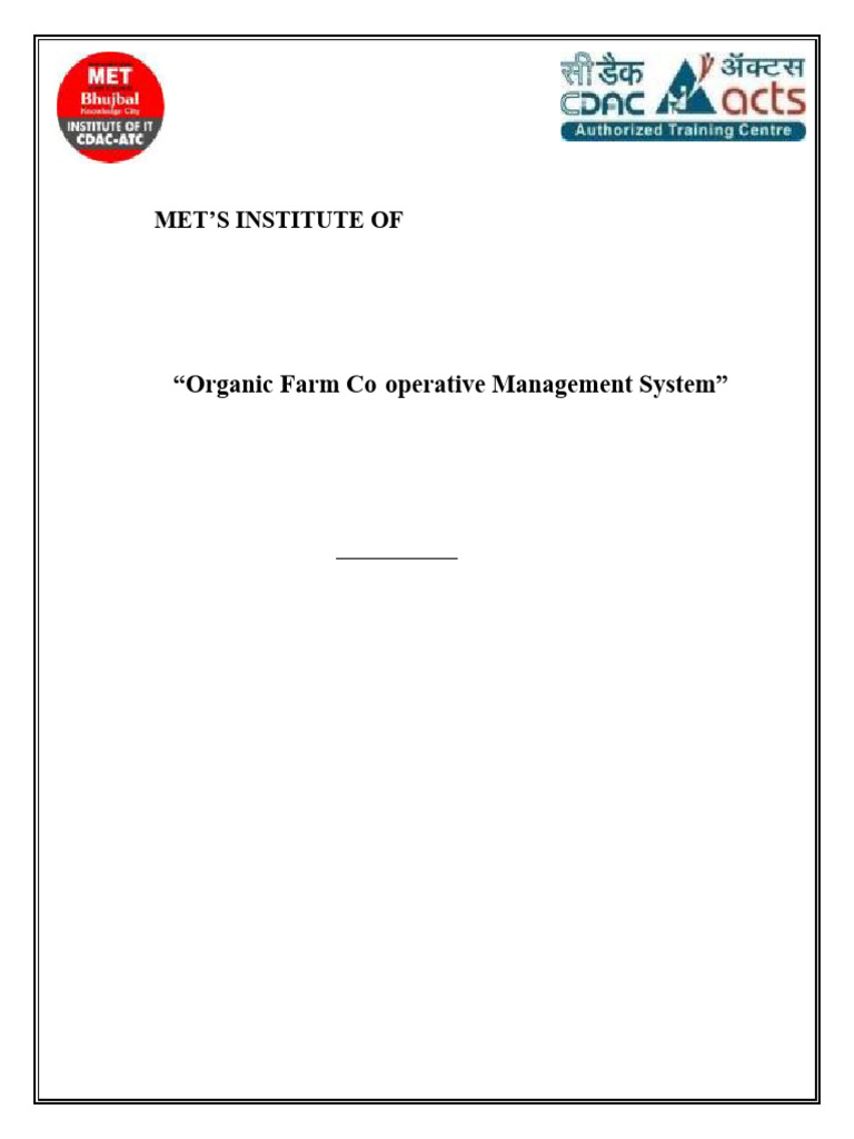 Agri-Connect Project Report | PDF | Logistics | Bootstrap (Front End Framework)