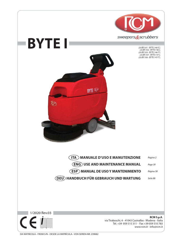 BYTE I USER MANUAL With SPE Batt - Charger | PDF