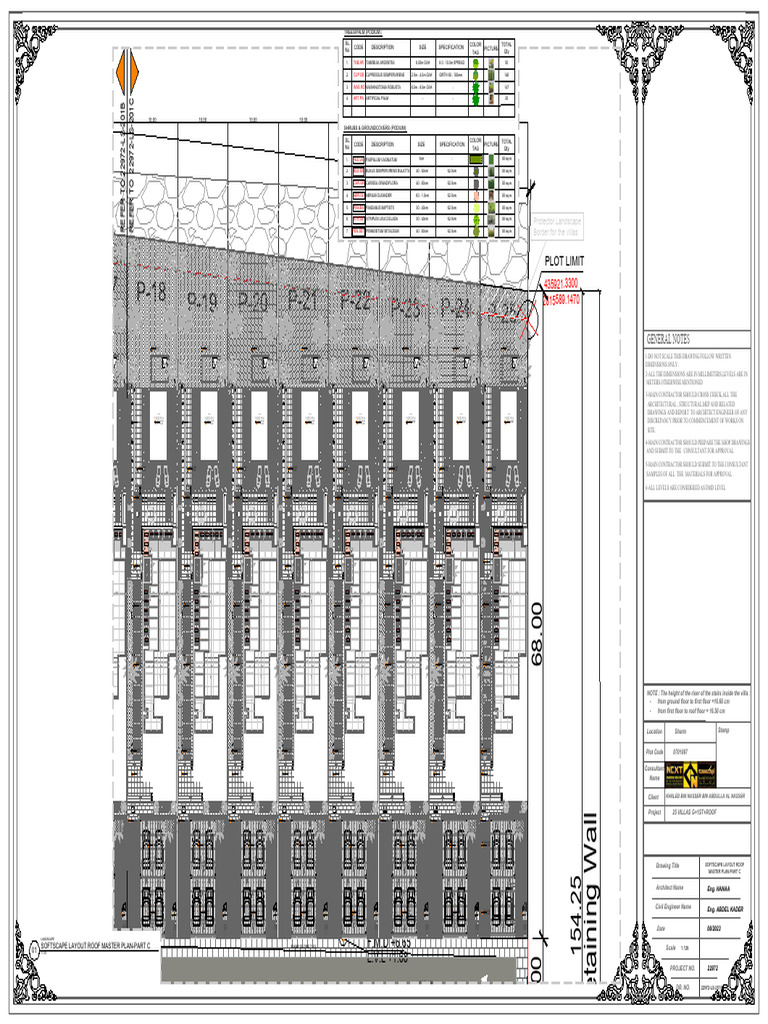 22972-Ls-201c-Softscape Layout Roof Master Plan-Part C | PDF