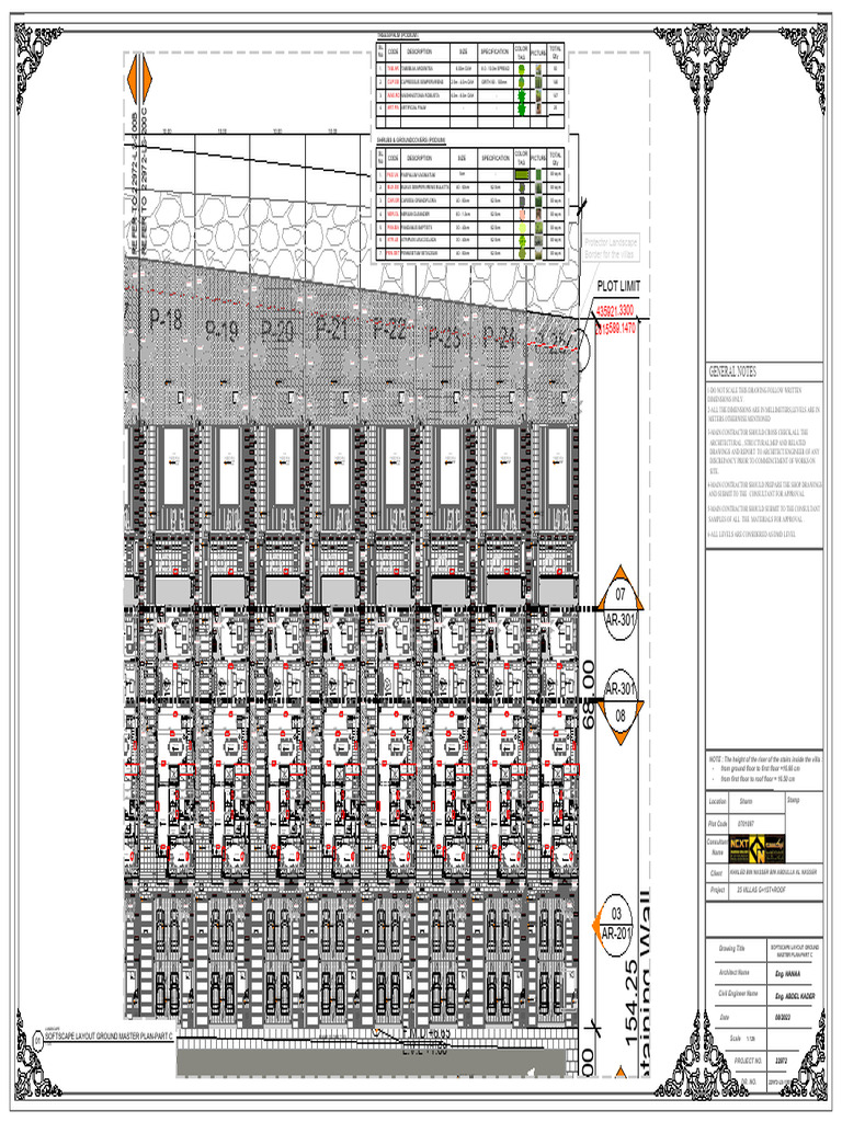 22972-Ls-200c-Softscape Layout Ground Master Plan-Part C | PDF