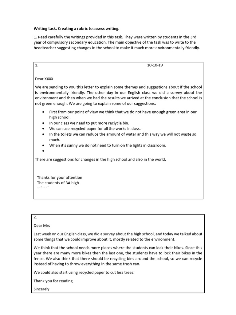 Assessment task 2 Writing task | PDF | Vocabulary | Human Communication