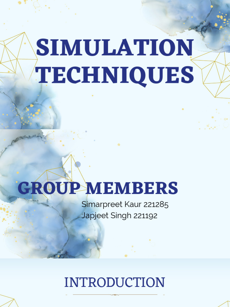 Effective Simulation Techniques in HR Development | PDF | Simulation ...