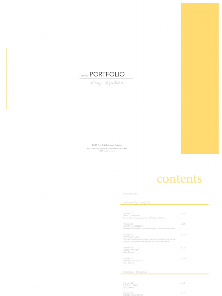 Architecture Portfolio | PDF