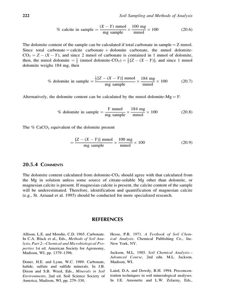 Soil Sampling and Methods of Analysis (MR Carter - 241205 - 140842new 2 ...