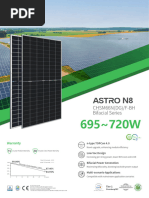 Astronergy 580W Solar Panel Datasheet | PDF | Electricity | Electrical ...