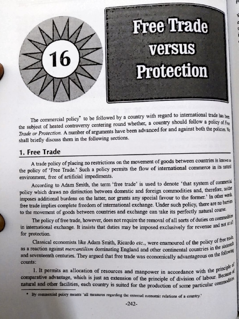 UNIT-3 (International Trade) | PDF