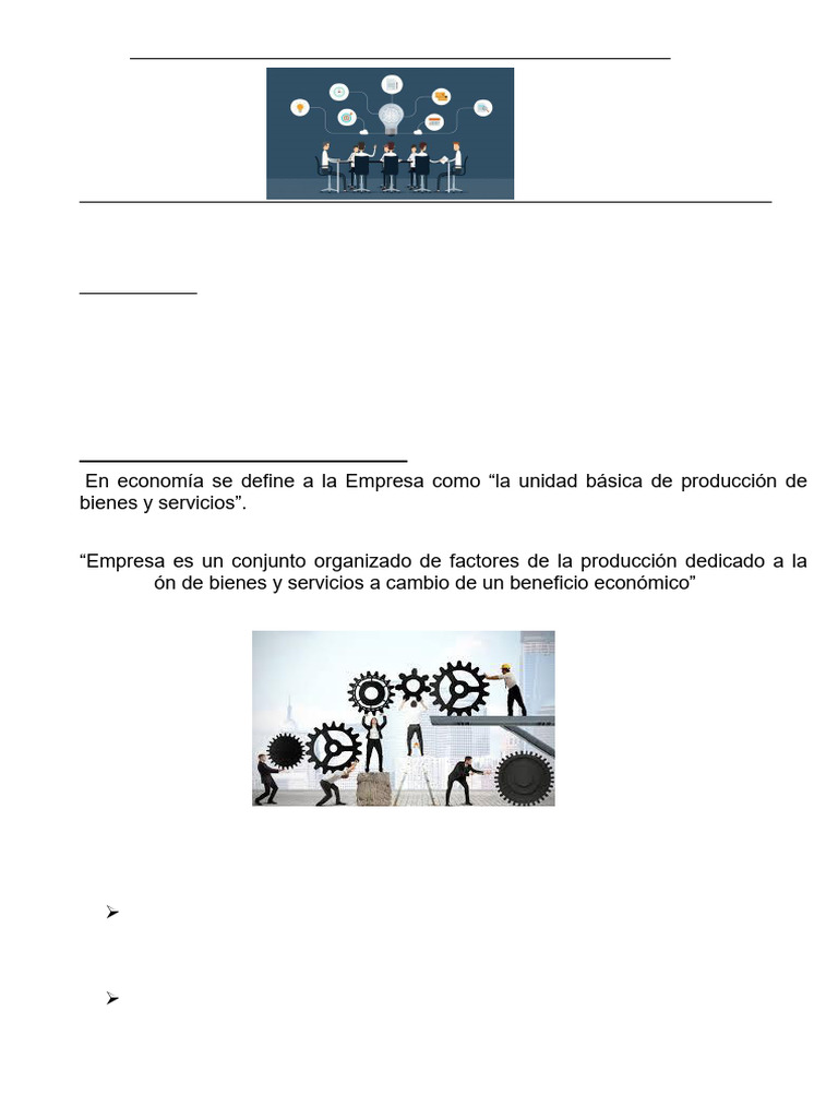 Clases Cap-tulo 2 Empresa. Te-rico y actividades | PDF | Business | Capital (economía)