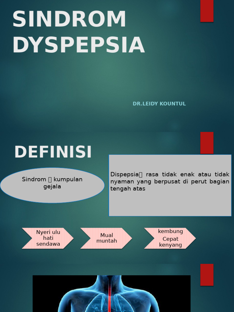 Sindrom Dyspepsia. | PDF