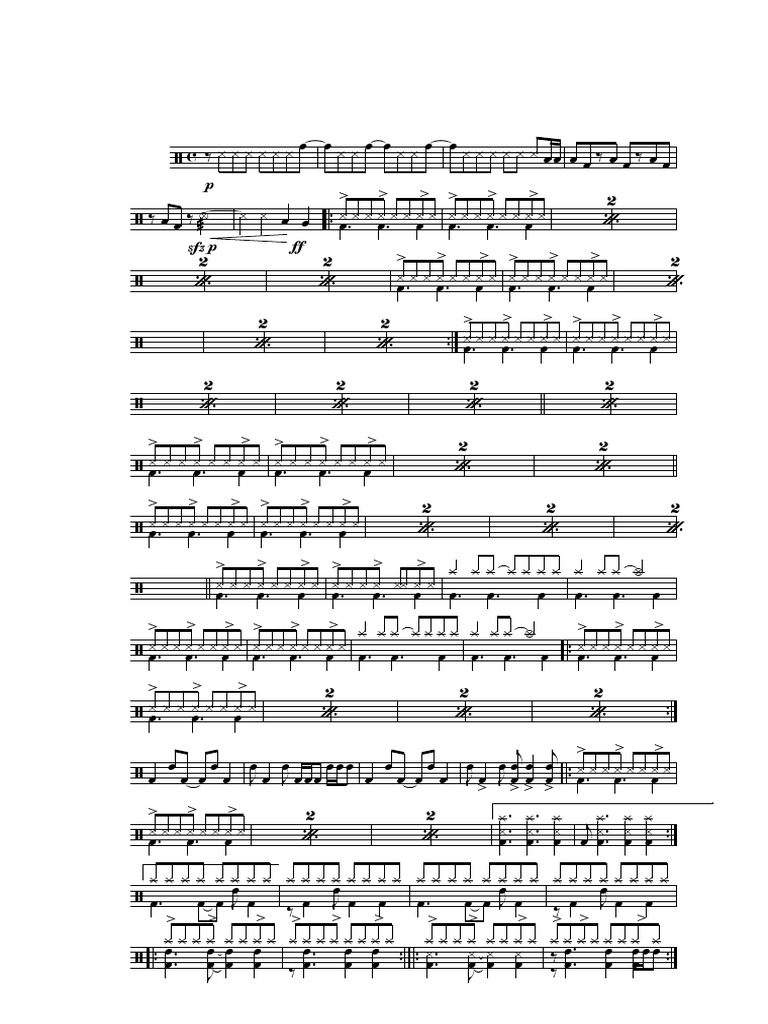 Drum Set PDF